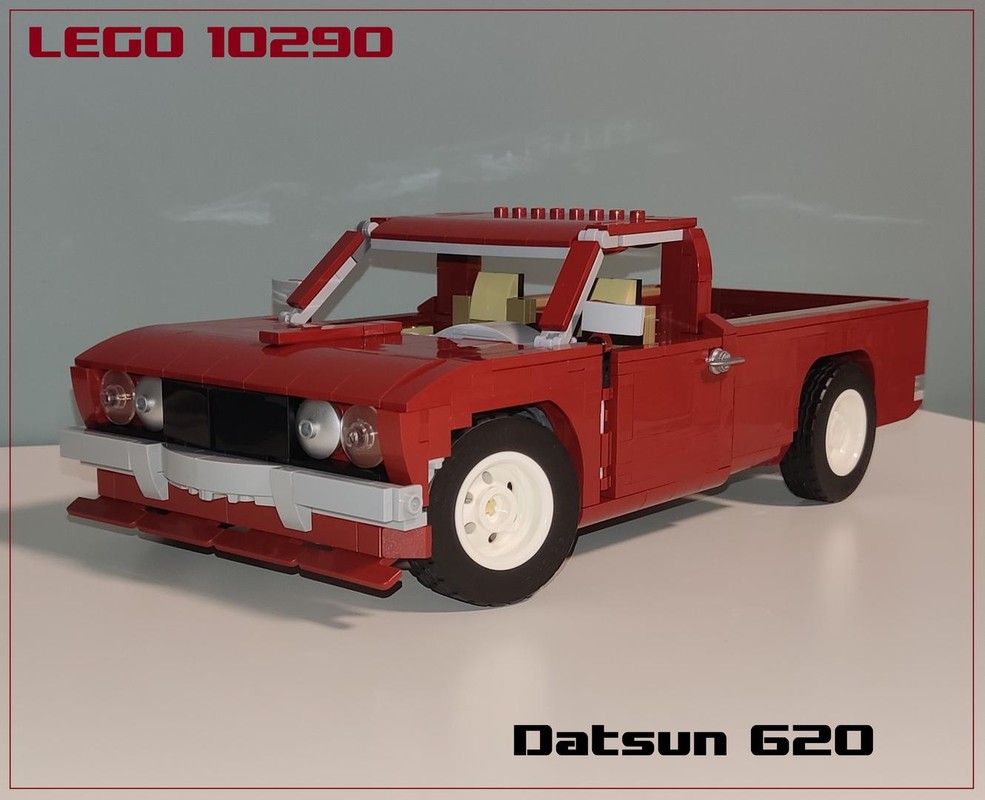LEGO MOC 10290 Datsun 620 by Kirvet | Rebrickable - Build with LEGO