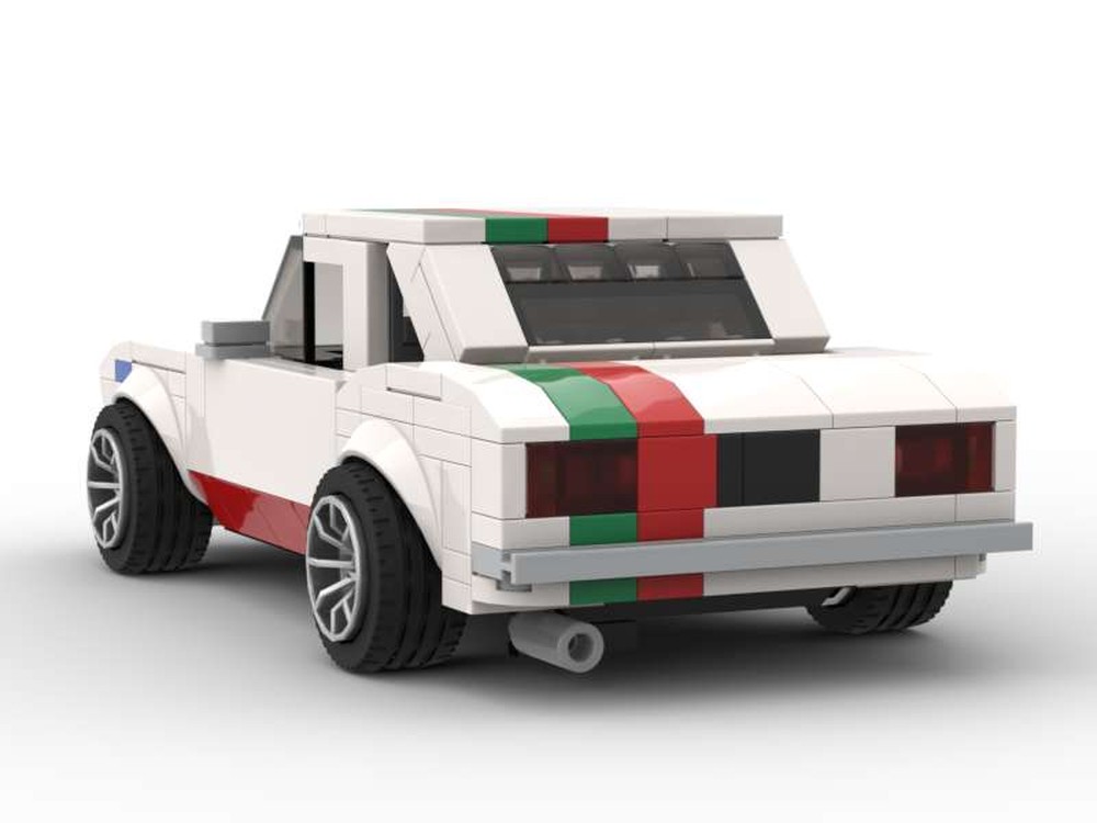 Lego Moc Ford Escort Mk1 White By Ibrickeditup Rebrickable Build