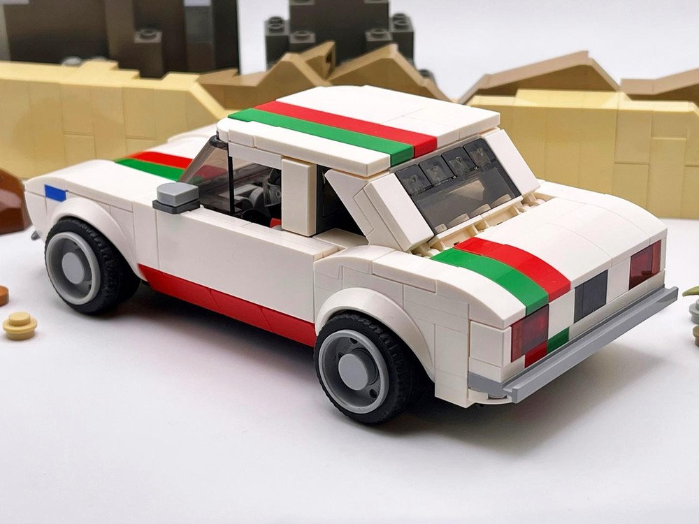 Lego Moc Ford Escort Mk1 White By Ibrickeditup Rebrickable Build