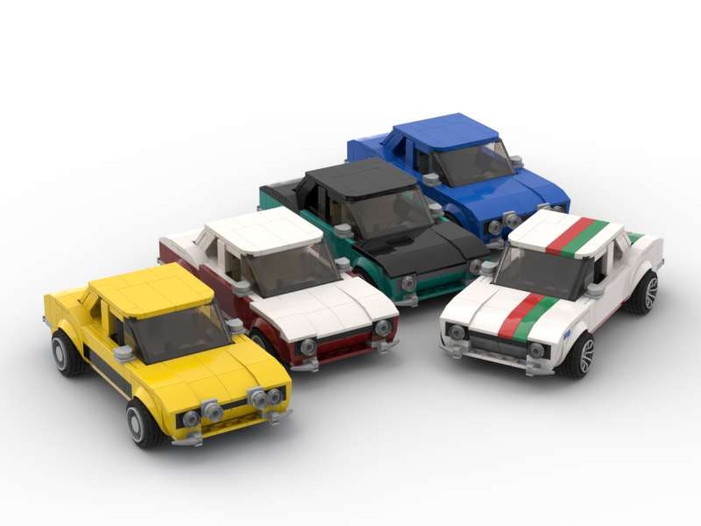 Lego Moc Built Tough Escort Mk1 Set Of Five Colors By Ibrickeditup