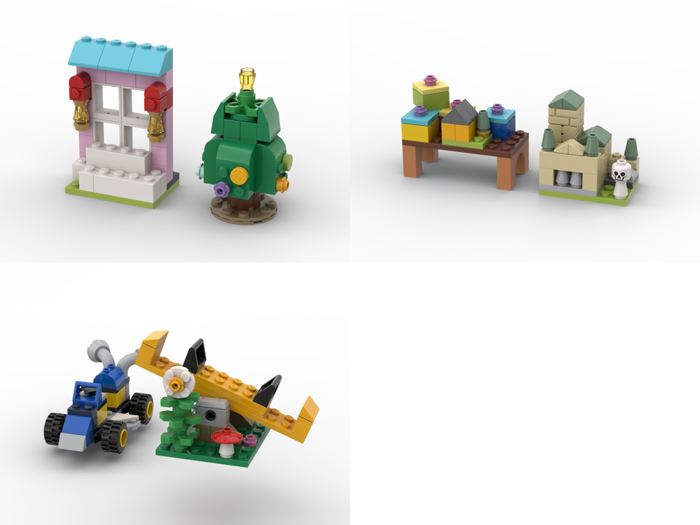 Lego Moc 11021 Advent Calendar By Vantablank27 Rebrickable Build