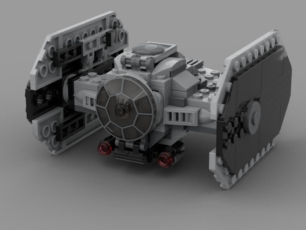 LEGO MOC Mini-Fighter TIE Advanced x1 by Digital_Cam | Rebrickable ...