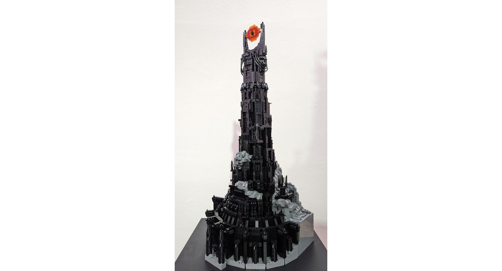 Lego Moc Lotr Barad Dûr By Mielus Rebrickable Build With Lego