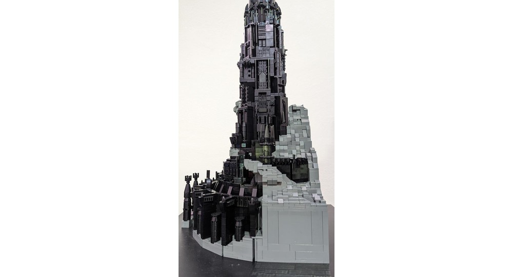 Lego Moc Lotr Barad Dûr By Mielus Rebrickable Build With Lego