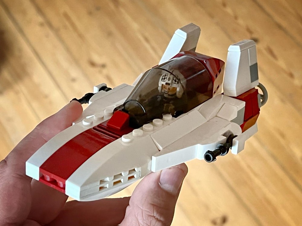 Lego Moc Pixel Dans Chibi Rz 1 A Wing Only Around 10 Usd Minifig