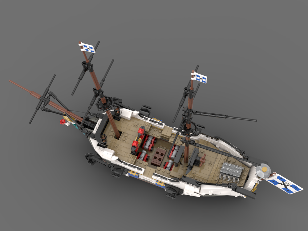 LEGO MOC HMS Horizon - Imperial Clipper by Marius2002 | Rebrickable ...