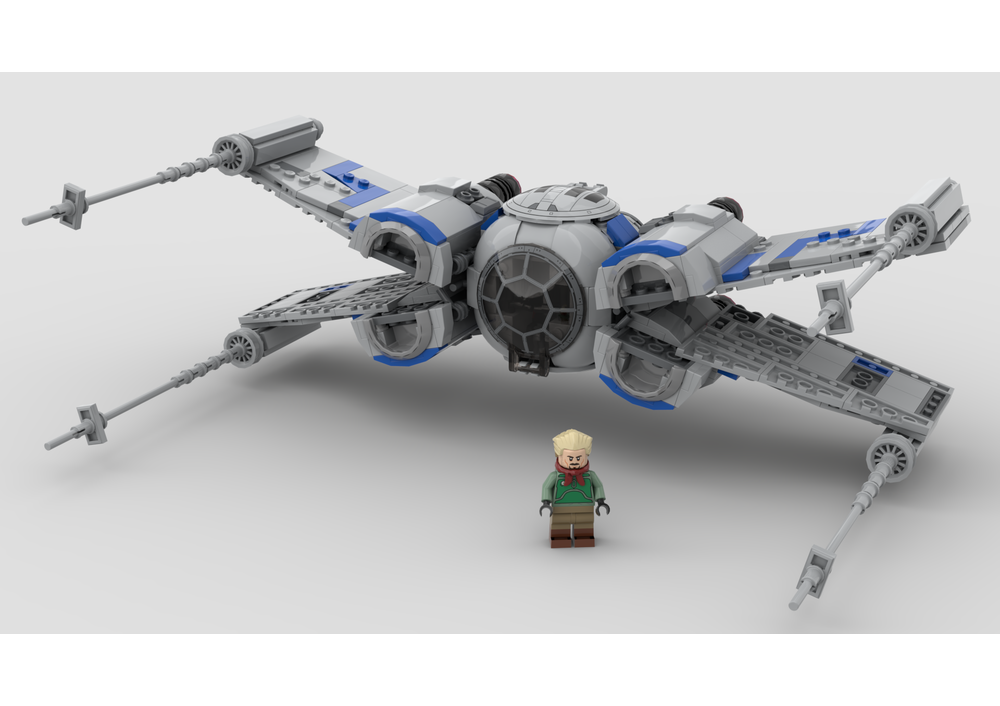 Lego Moc Tie X Deathseed Black Ray Ugly Starfighter Line By