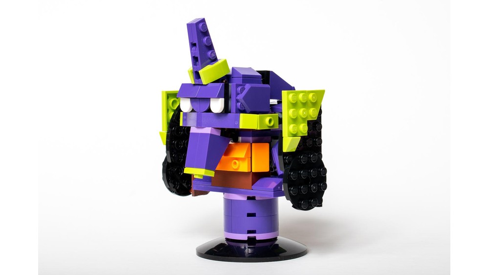 LEGO MOC 40562 Evangelion Unit-01 Bust by ayayop | Rebrickable - Build ...