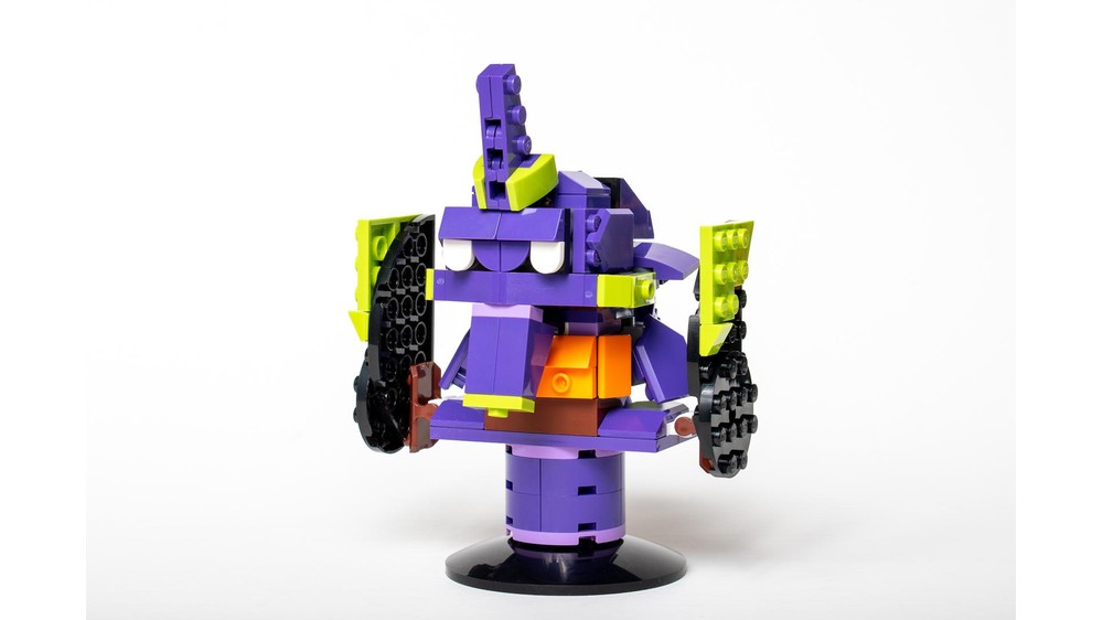 LEGO MOC 40562 Evangelion Unit-01 Bust by ayayop | Rebrickable - Build ...