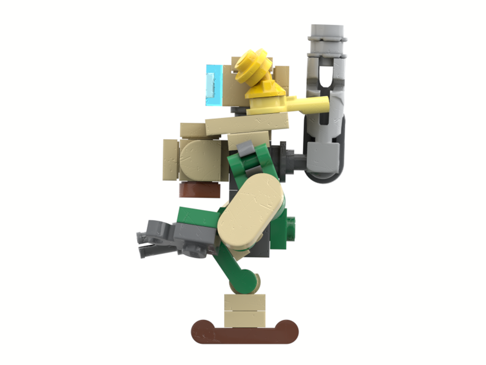 Lego Moc Overwatch Bastion By Heightdeprived Rebrickable Build