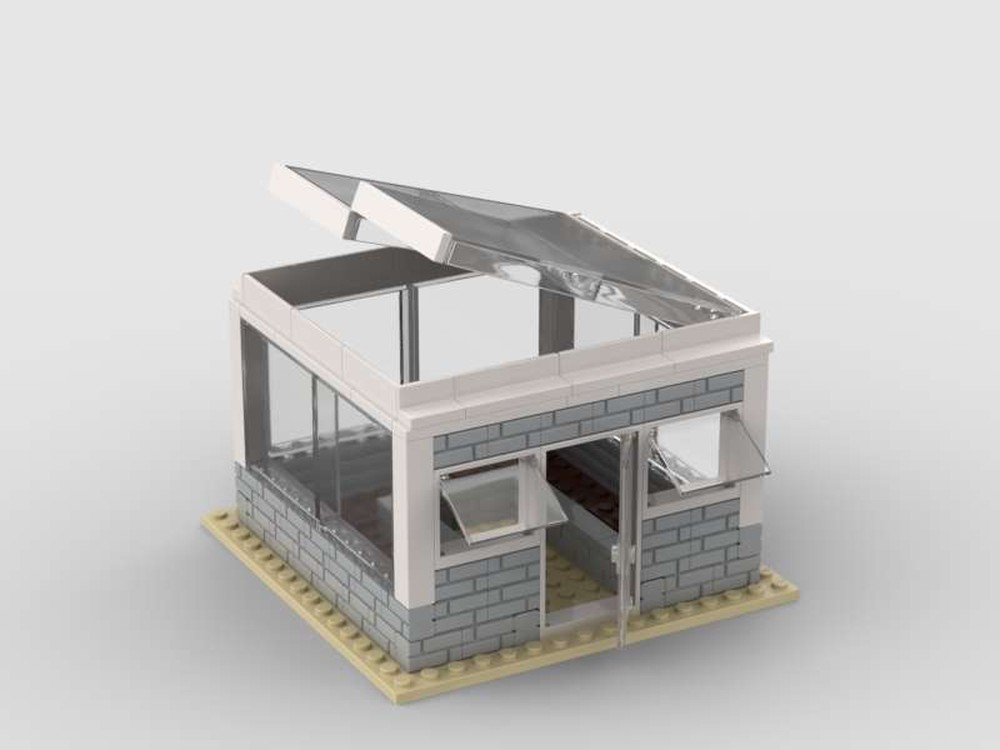 LEGO MOC Greenhouse by MechaBricked | Rebrickable - Build with LEGO