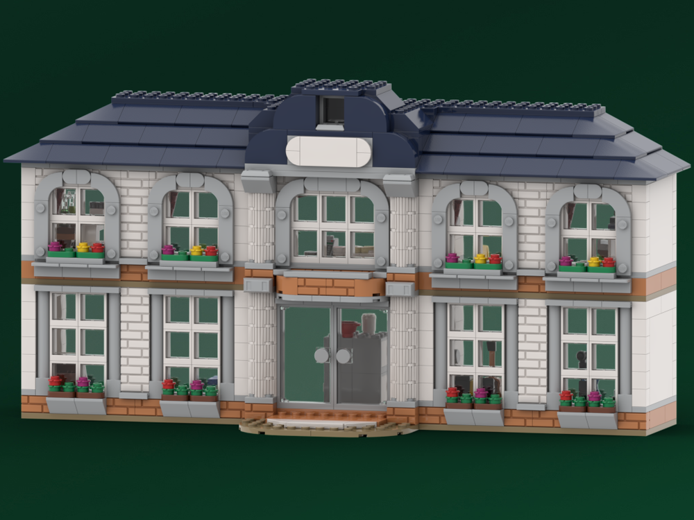 LEGO MOC School by Huebre | Rebrickable - Build with LEGO