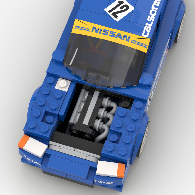 LEGO MOC Calsonic Team Impul R32 Skyline GTR MOC by KazeBricks ...