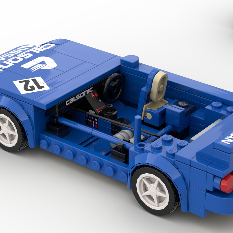 LEGO MOC Calsonic Team Impul R32 Skyline GTR MOC by KazeBricks ...