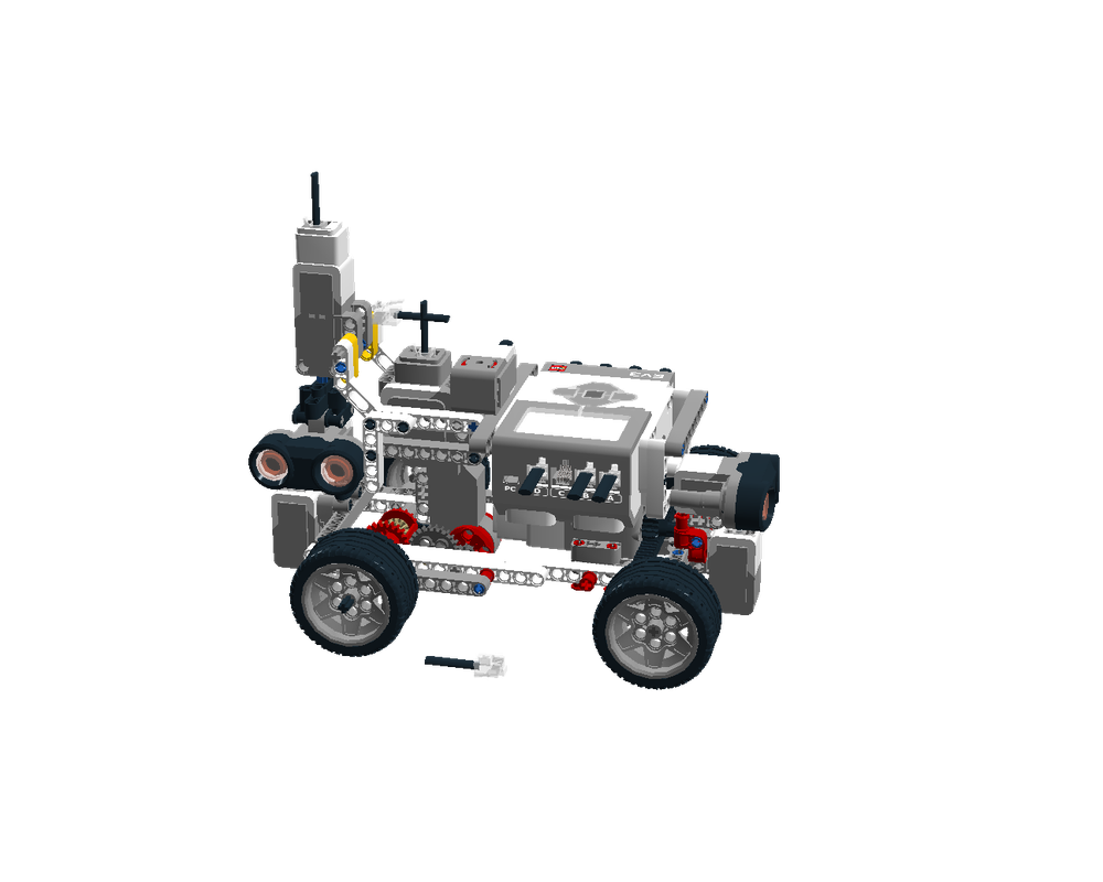 LEGO MOC Autonomous car EV3 by emartin | Rebrickable - Build with LEGO