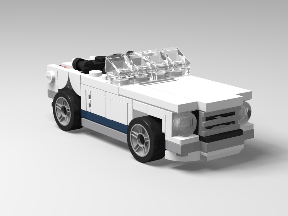 LEGO MOC 1967 Ford Mustang GT Convertible by HATNAN | Rebrickable ...