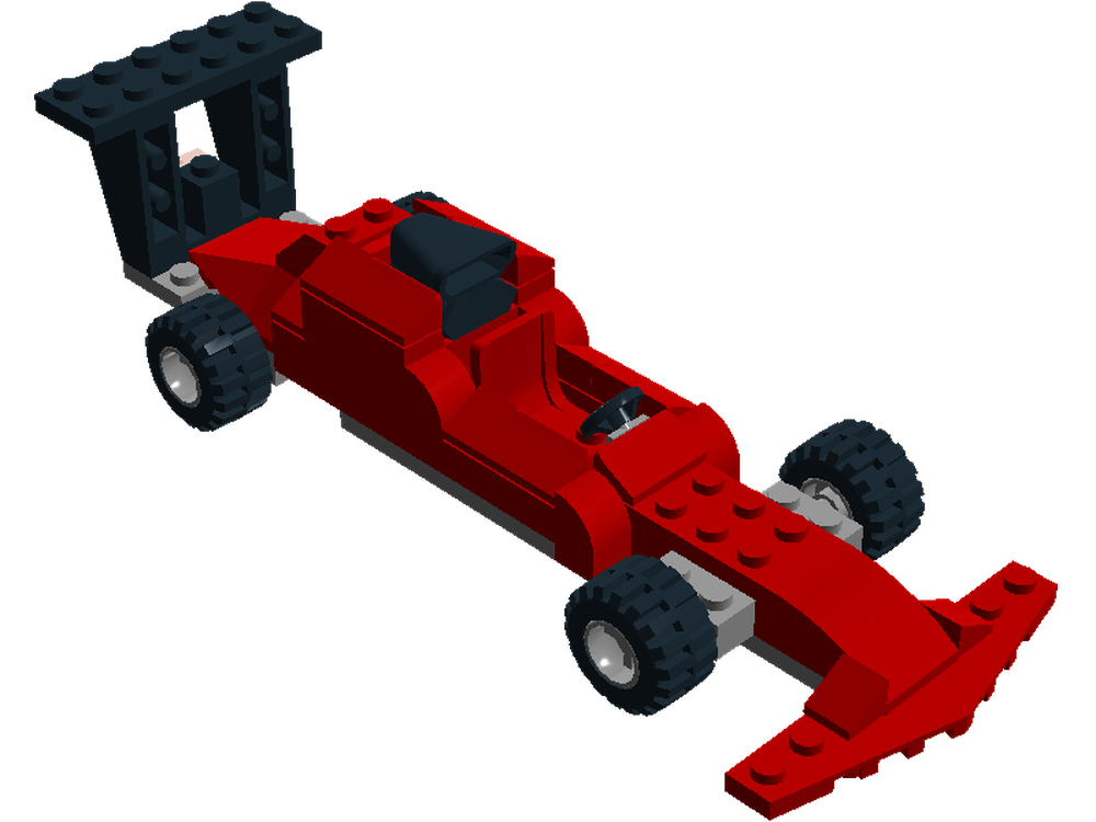 LEGO MOC F1 car by KnightLego | Rebrickable - Build with LEGO
