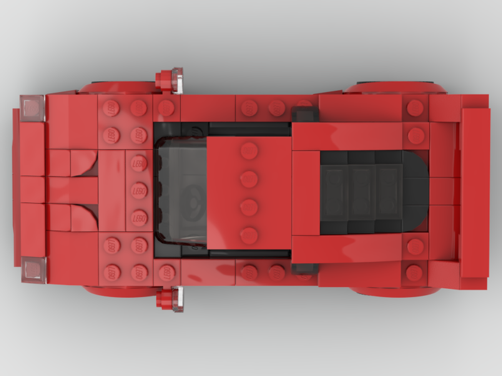 LEGO MOC-126347 7-stud Ferrari F40 by frankwg | Rebrickable - Build ...