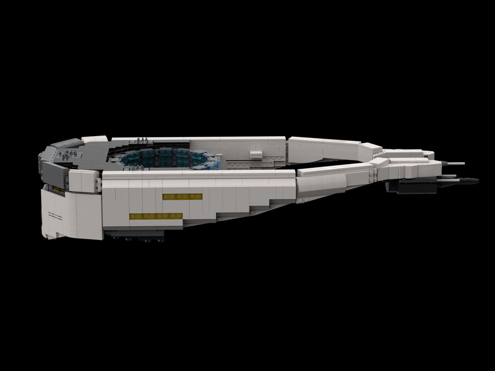 Lego Moc Ori Warship By Magureanpaul Rebrickable Build With Lego