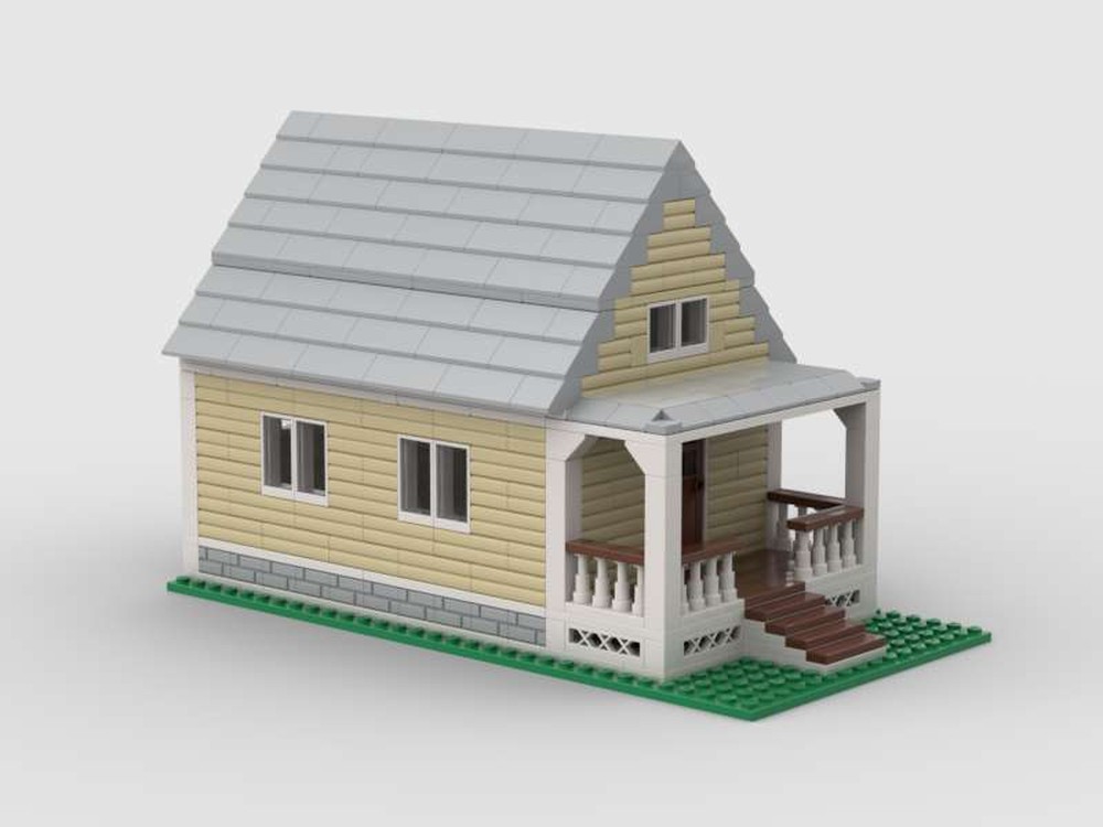 LEGO MOC Modular Country House by MechaBricked | Rebrickable - Build ...