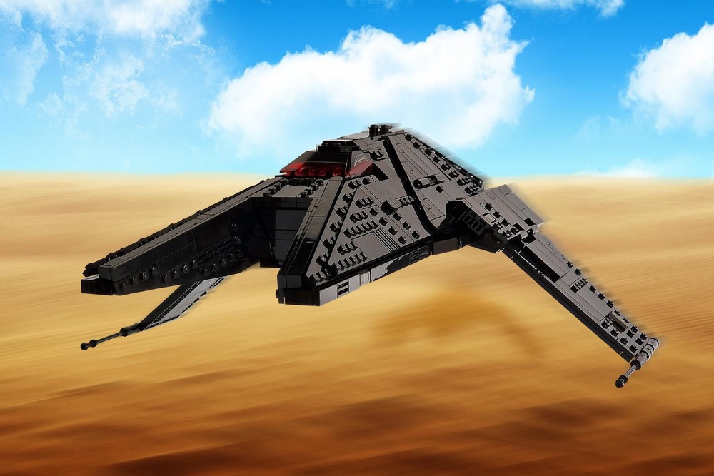 LEGO MOC Inquisitor Transport Scythe by EDGE OF BRICKS | Rebrickable ...