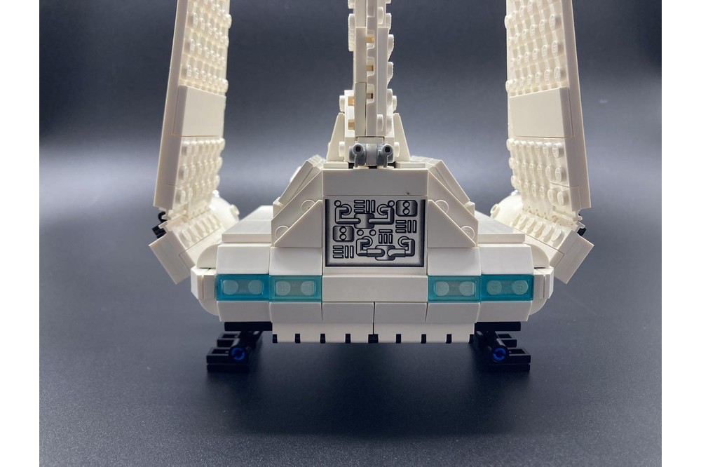 Lego Moc Imperial Shuttle Lambda Class Midi Scale By Thebrickshipyard