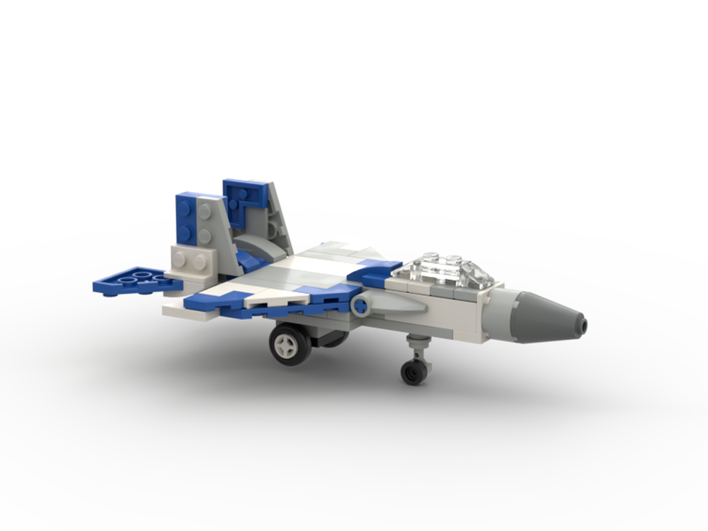 LEGO MOC Micro McDonnell Douglas F-15 Eagle by Adventurehill1 ...