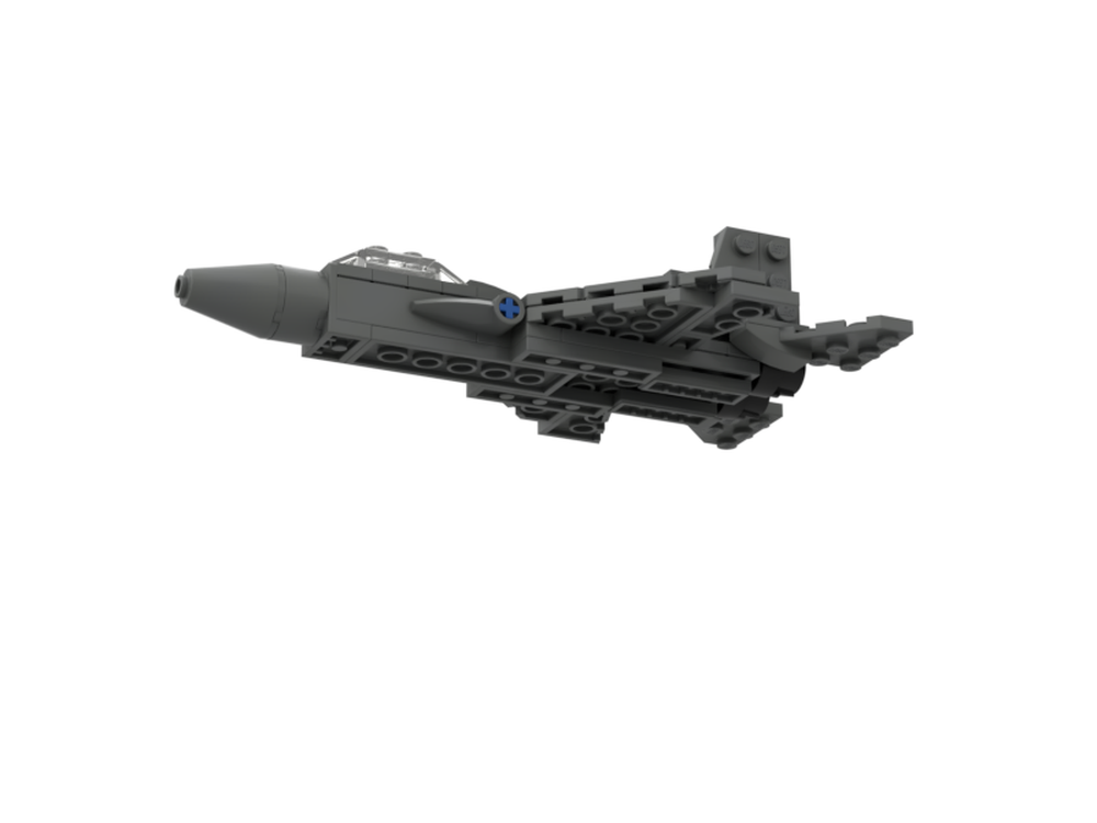 Lego Moc Micro Mcdonnell Douglas F 15 Eagle By Adventurehill1