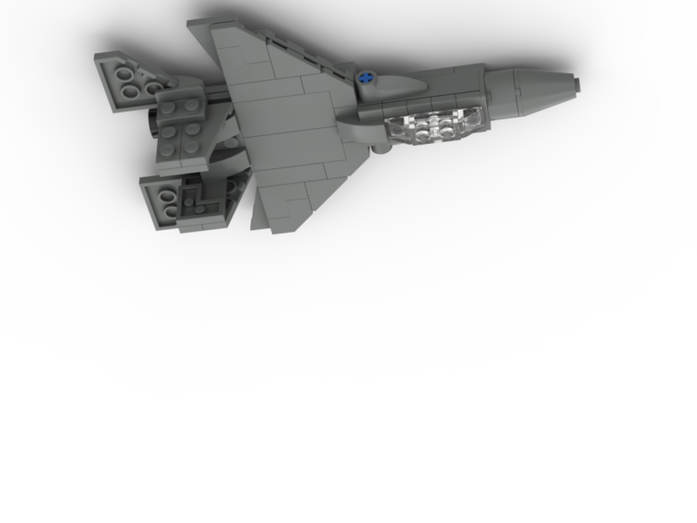 Lego Moc Micro Mcdonnell Douglas F 15 Eagle By Adventurehill1