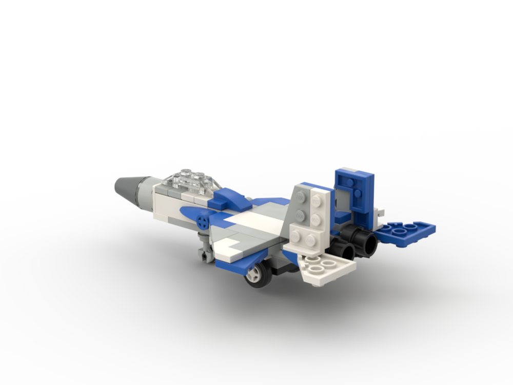 LEGO MOC Micro McDonnell Douglas F-15 Eagle by Adventurehill1 ...