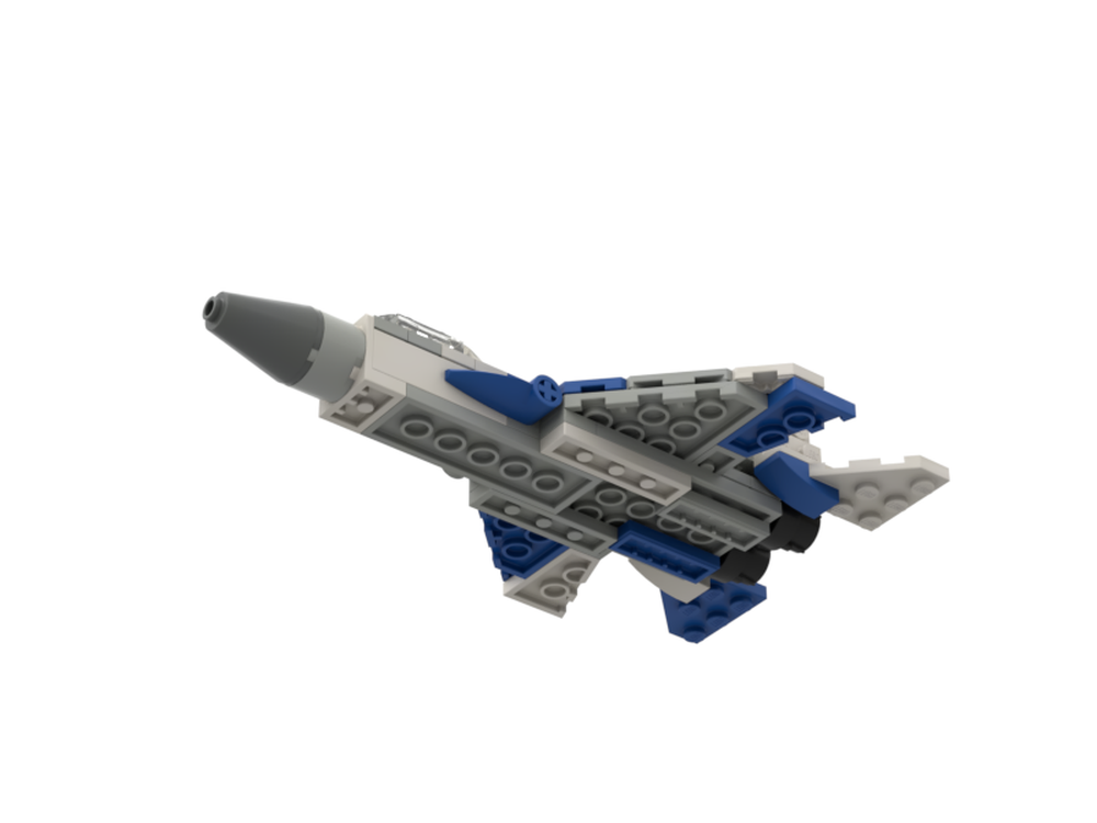 LEGO MOC Micro McDonnell Douglas F-15 Eagle by Adventurehill1 ...