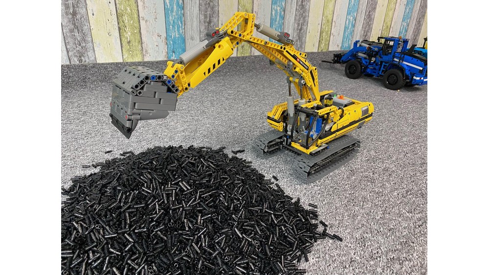 LEGO MOC Technic Bucket for Excavator ~ 1:17 Scale by Freizeitopfer ...