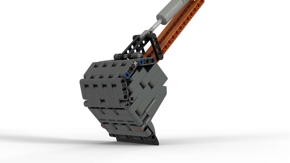 Lego Moc Technic Bucket For Excavator ~ 1 17 Scale By Freizeitopfer