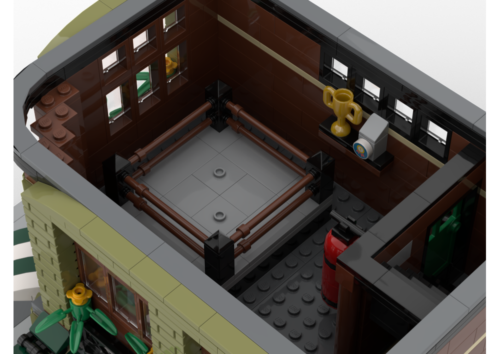 LEGO MOC Grocery on the Corner - Modular Building by MakeorBrick ...