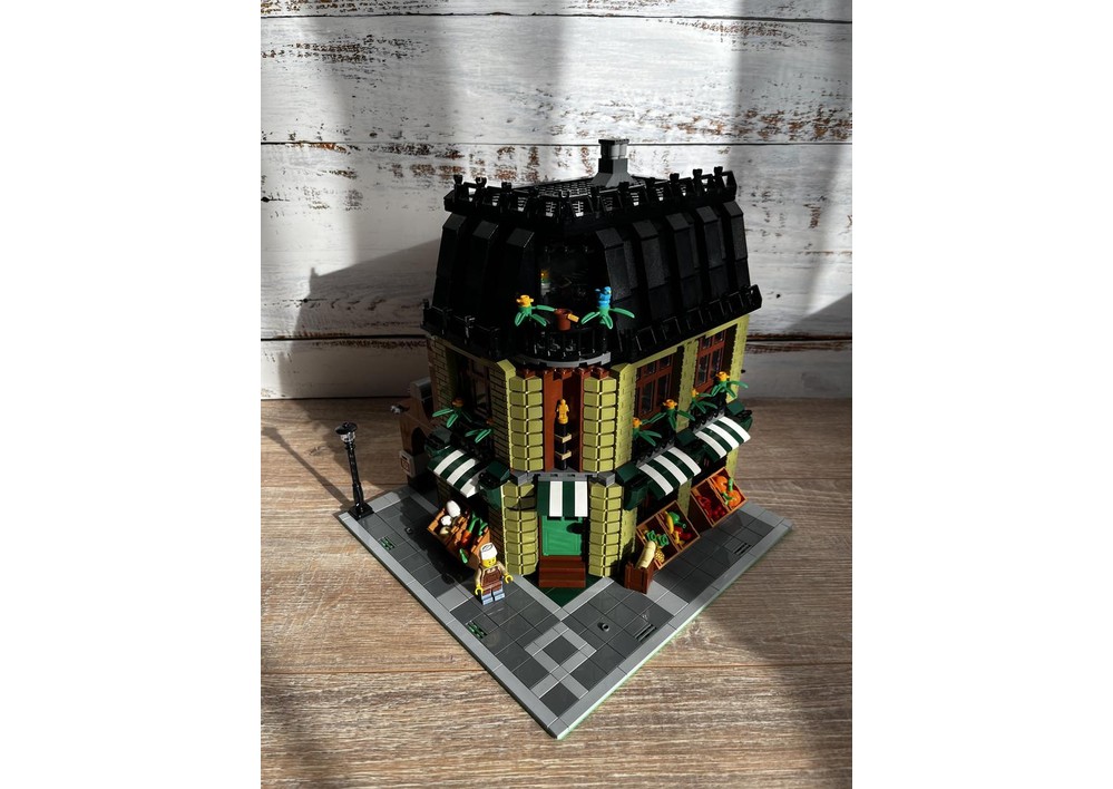 LEGO MOC Grocery on the Corner - Modular Building by MakeorBrick ...