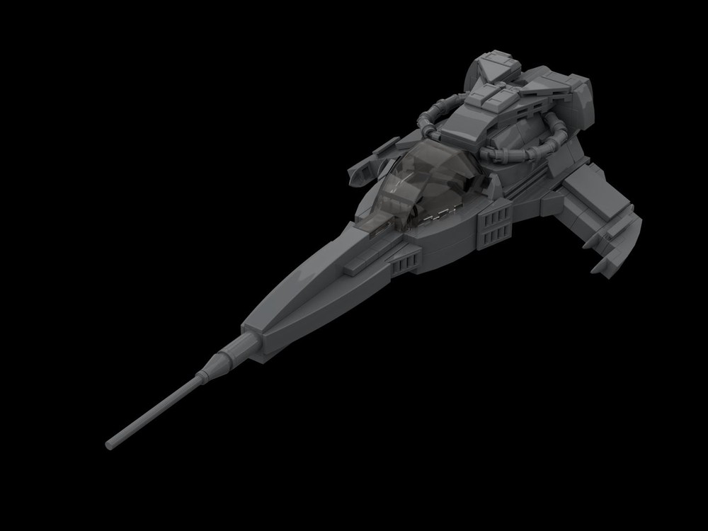 LEGO MOC Wraith Dart by magurean.paul | Rebrickable - Build with LEGO