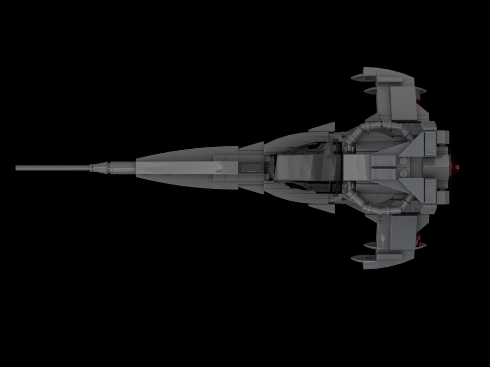 Lego Moc Wraith Dart By Magureanpaul Rebrickable Build With Lego