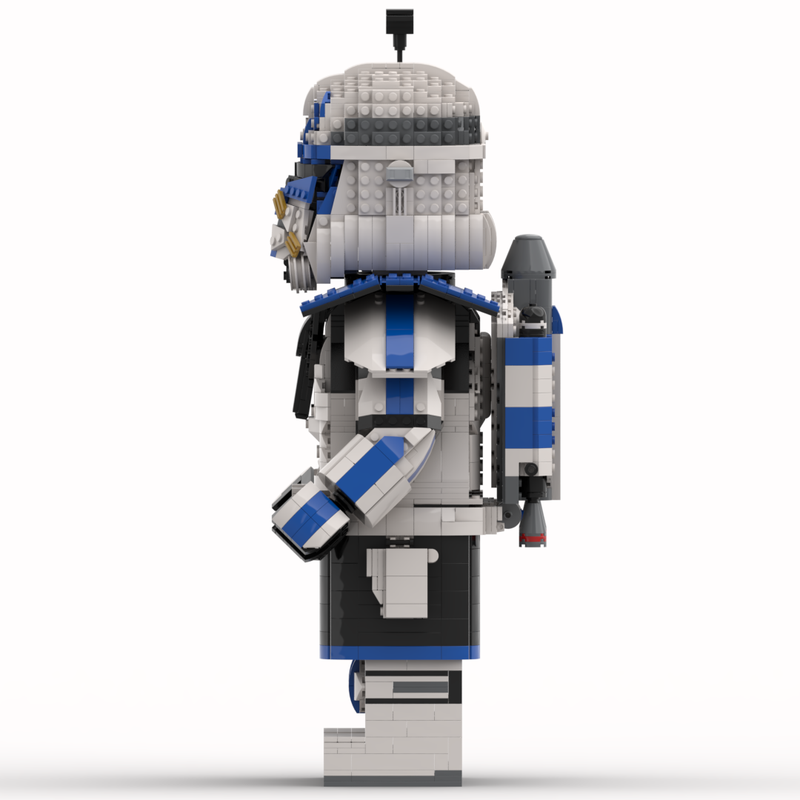 LEGO MOC Captain Rex Phase 2 Megafigure (fits Breaaad's helmet) by Albo ...