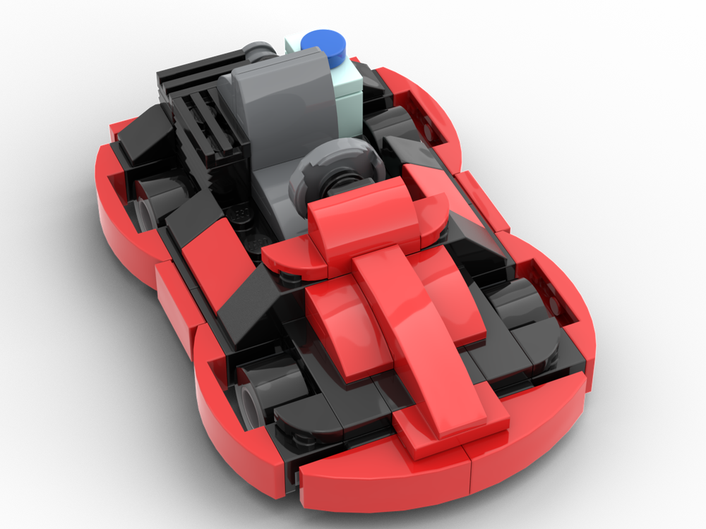 Lego Moc Micro Go Kart By Barteks88 Rebrickable Build With Lego