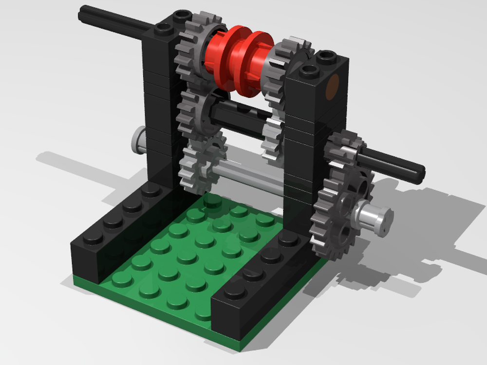 LEGO MOC 2 Speed Gearbox with 6539 by chemistrynerd | Rebrickable ...
