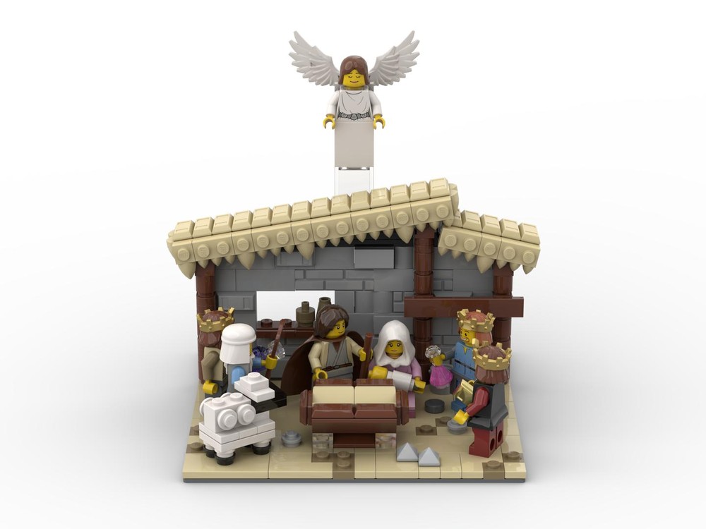 LEGO MOC Nativity Scene by DJ_HardLogic | Rebrickable - Build with LEGO