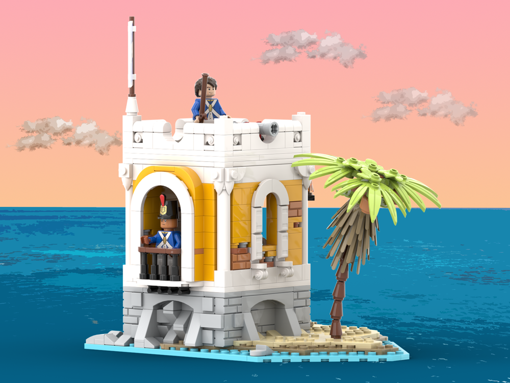 Lego Moc Imperial Outpost By Marius2002 Rebrickable Build With Lego