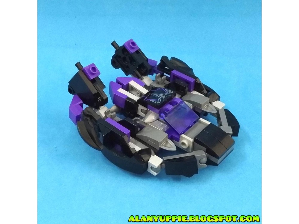 LEGO MOC Transformer Submarine from LEGO Marvel set 76204: Black ...