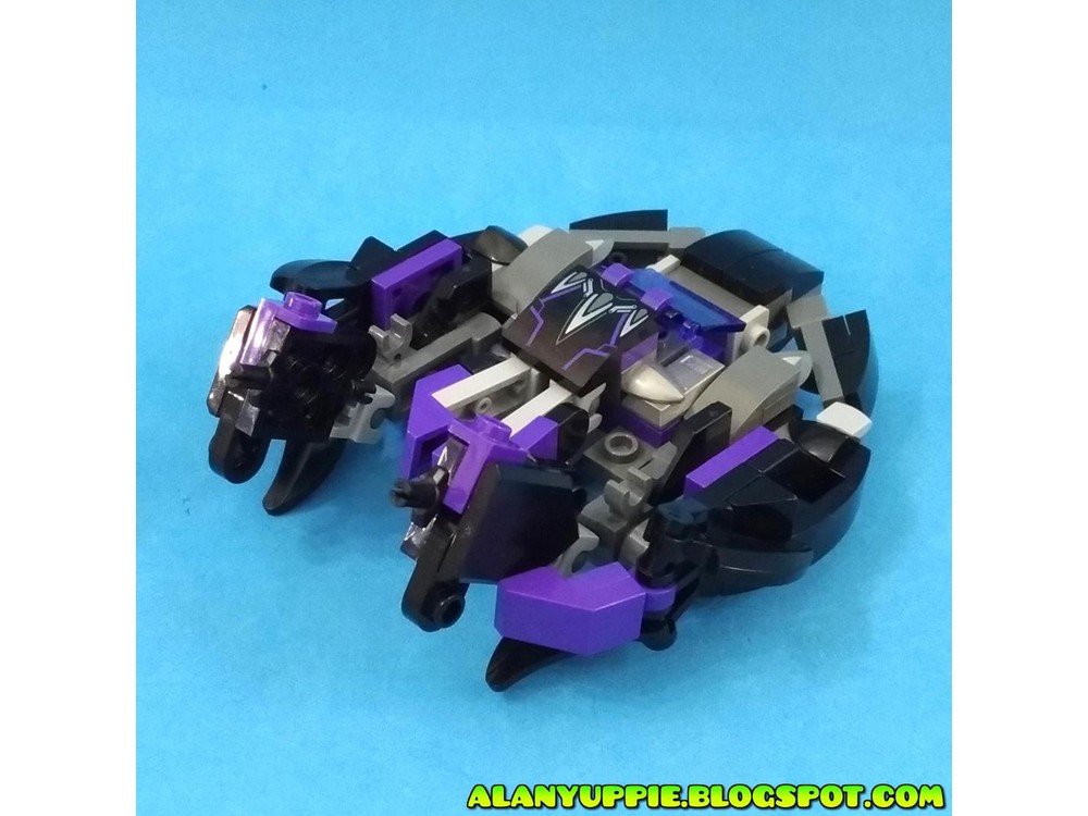 LEGO MOC-126503 Transformer Submarine from LEGO Marvel set 76204: Black ...