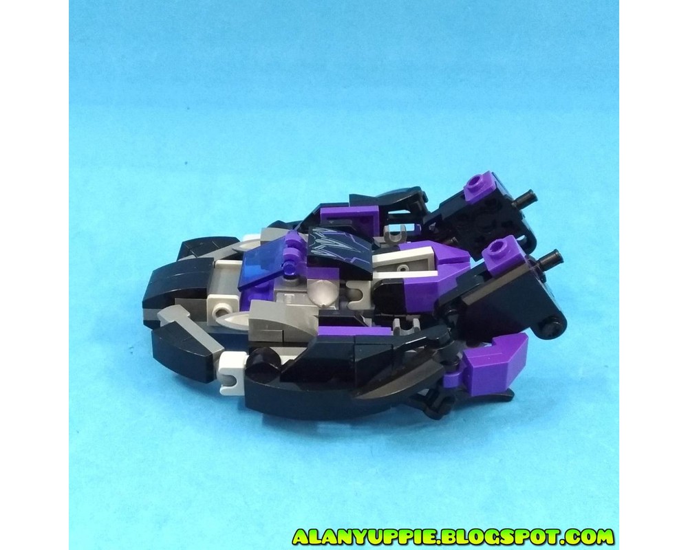 Lego Moc Transformer Submarine From Lego Marvel Set 76204 Black