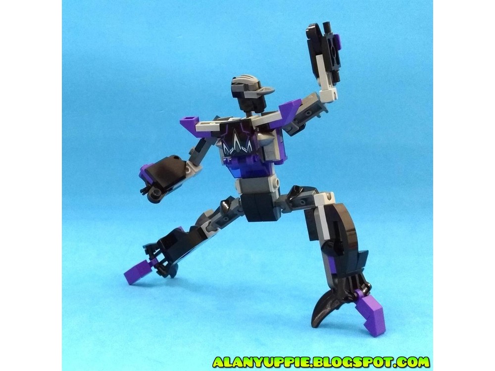 LEGO MOC-126503 Transformer Submarine from LEGO Marvel set 76204: Black ...