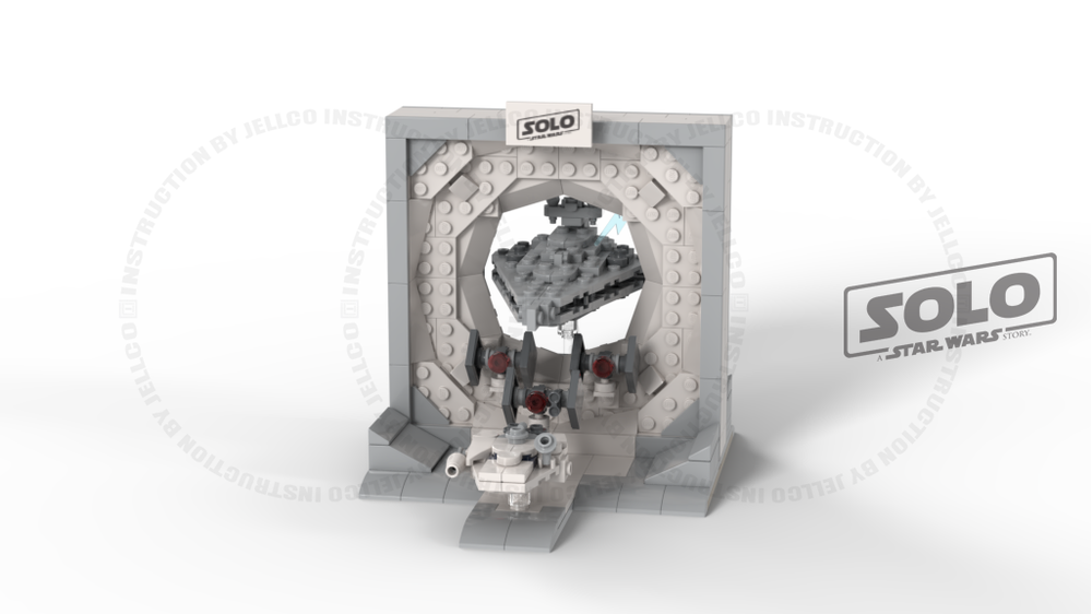 LEGO MOC 16X16 Ultramicro Kessel Run by jellco | Rebrickable - Build ...