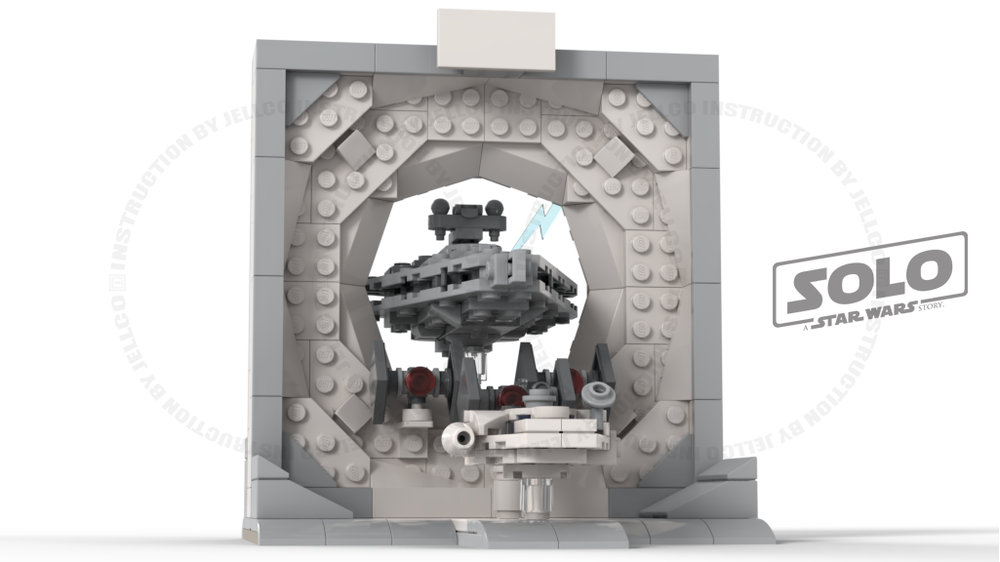 LEGO MOC 16X16 Ultramicro Kessel Run by jellco | Rebrickable - Build ...