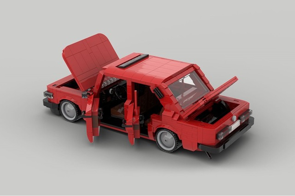 LEGO MOC Wartburg 353 Limousine 1985-1988 Deep Variant by Brixxbert ...