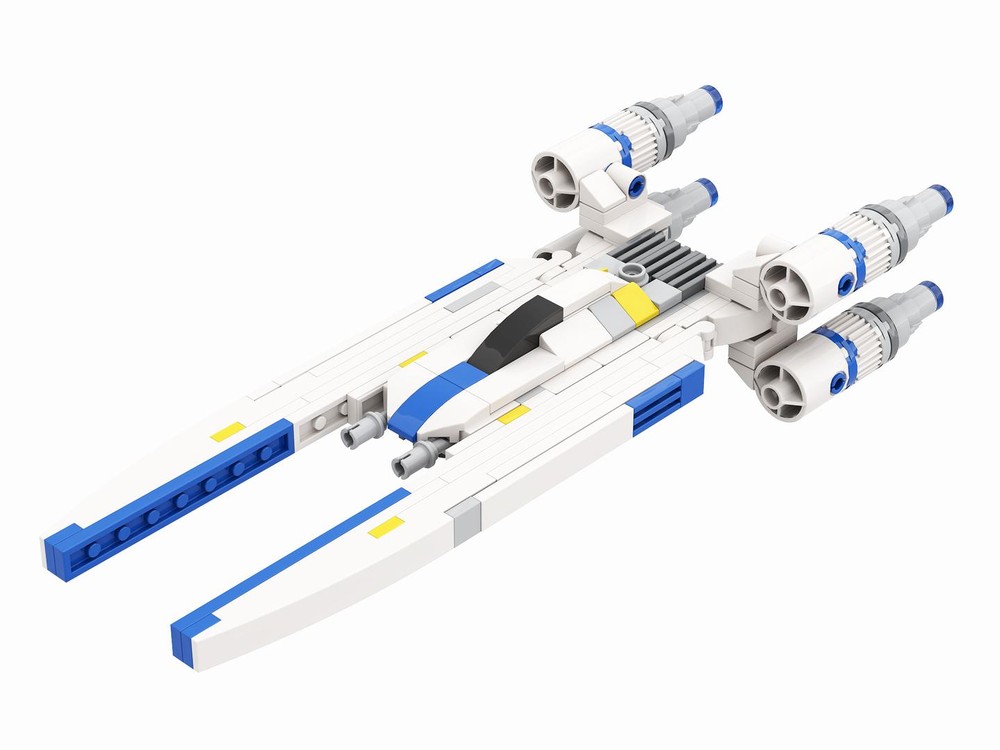 LEGO MOC U Wing Midi Scale by YodaSkate | Rebrickable - Build with LEGO